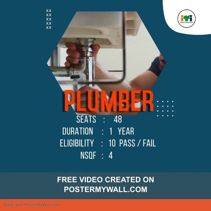 Copy of Plumbing Services Video Ad | PosterMyWall