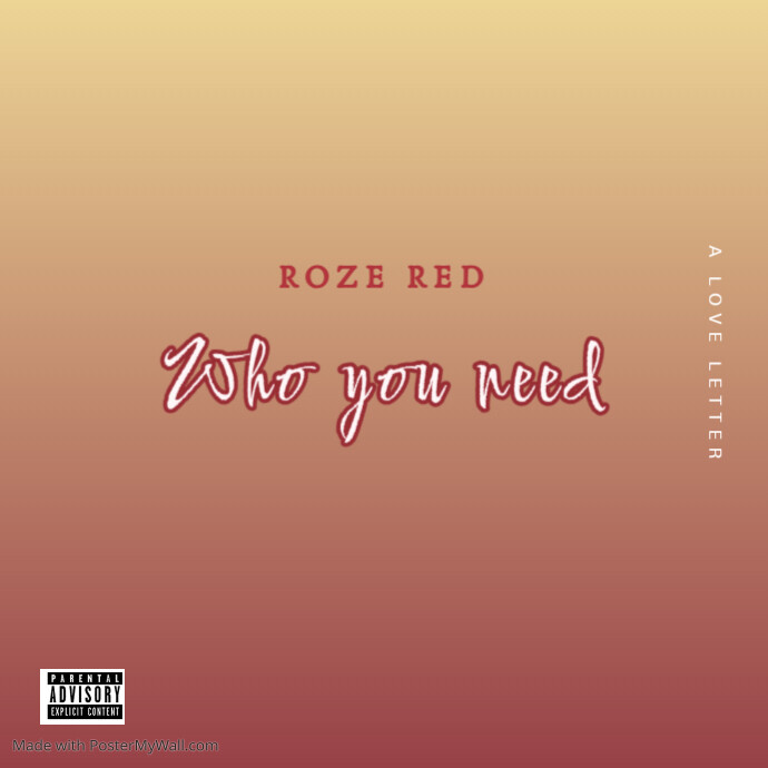 Romantic Love Song Album Cover | PosterMyWall