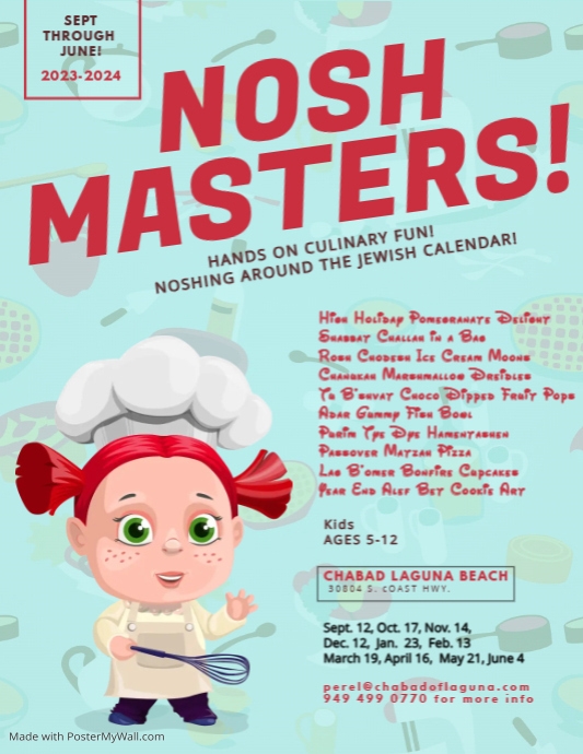 kids Cooking Classes Flyer Design Template | PosterMyWall