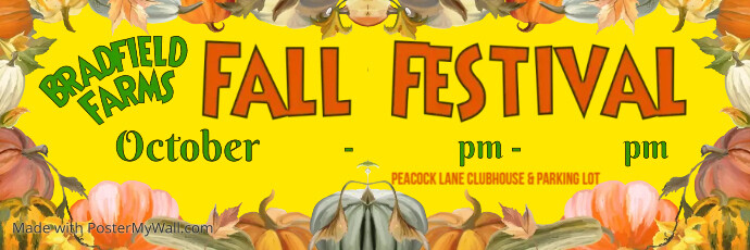 Fall Fest Banner | PosterMyWall
