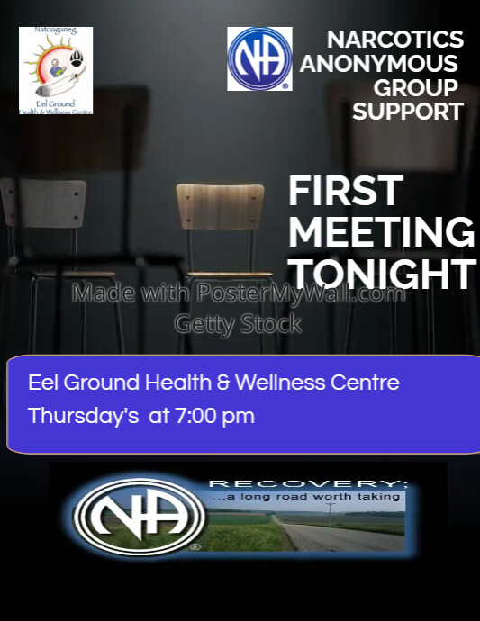 AA MEETING GROUP SUPPORT POSTER, AA MEETING | PosterMyWall