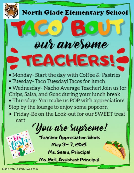 Copy of Copy of TACO'BOUT AN AWESOME TEAM | PosterMyWall