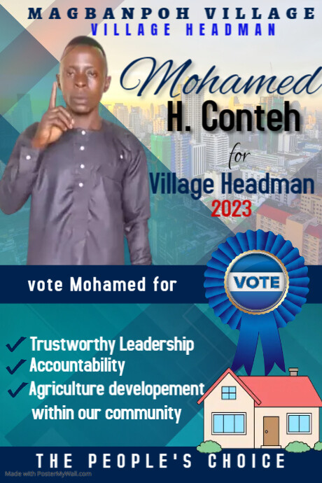 Election Campaign Poster | PosterMyWall