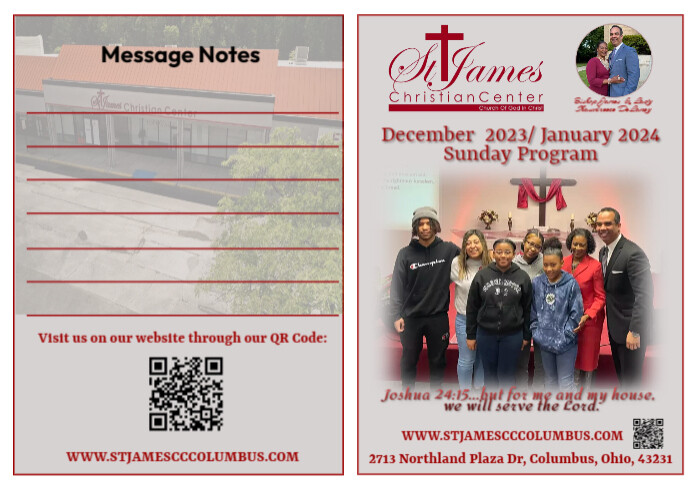 Sunday Programme 2 | PosterMyWall