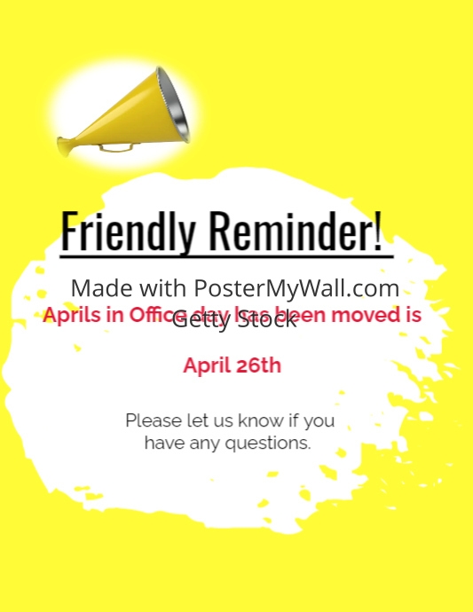 Copy of NOTE: | PosterMyWall