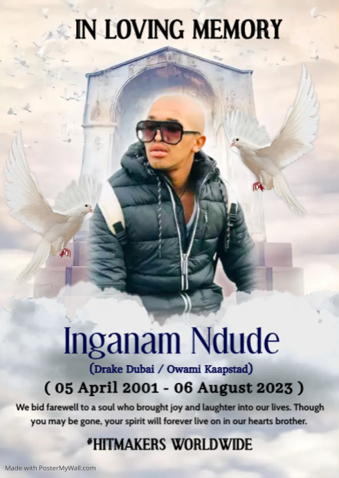 Funeral Announcement Poster | PosterMyWall