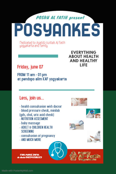 Health Fair Poster Template | PosterMyWall