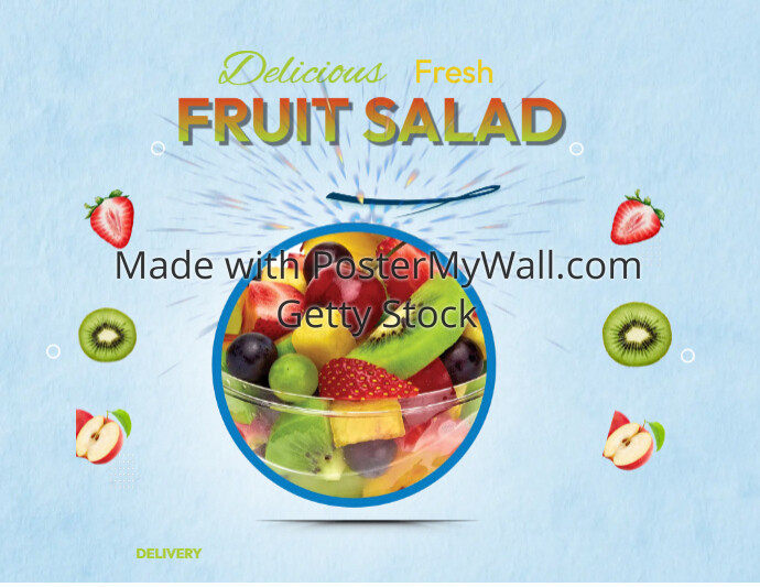 Fresh Fruits Ads | PosterMyWall