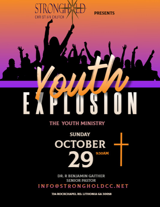 Youth Explosion Flyer | PosterMyWall