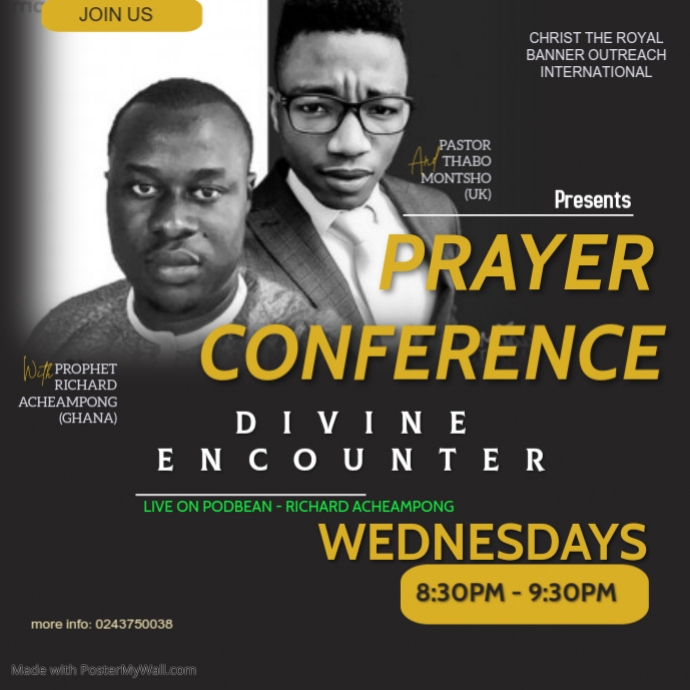 Copy of Copy of CHURCH LIVE STREAM THUMBNAIL Design Template | PosterMyWall