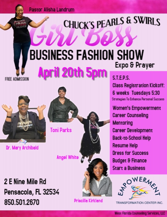 Copy of Boss ladies fashion show | PosterMyWall