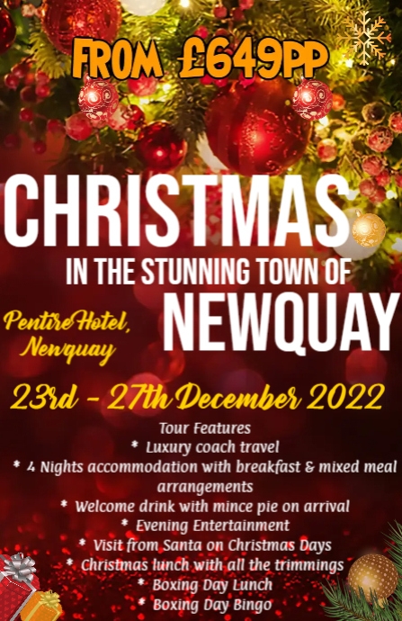 Copy of Tenby Christmas (1) | PosterMyWall