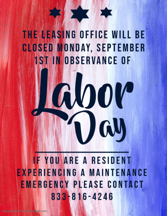 Copy of LABOR DAY | PosterMyWall
