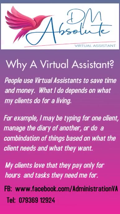 Why A Virtual Assistant? | PosterMyWall