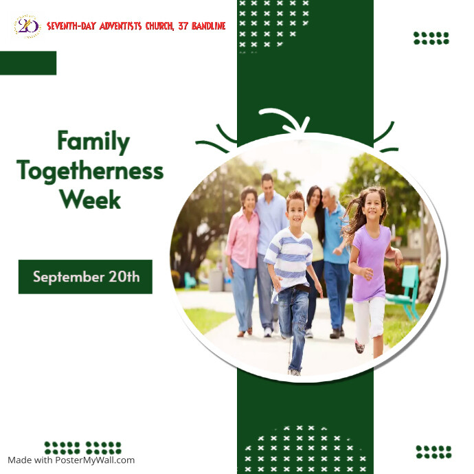 Copy of family week | PosterMyWall