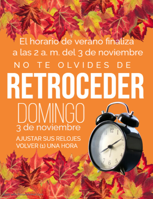 fall back sunday (2) | PosterMyWall