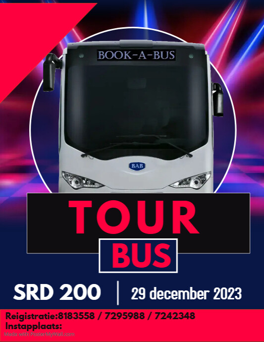Bus tours | PosterMyWall
