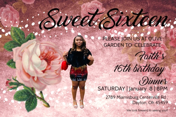 Copy of Sweet 16 | PosterMyWall