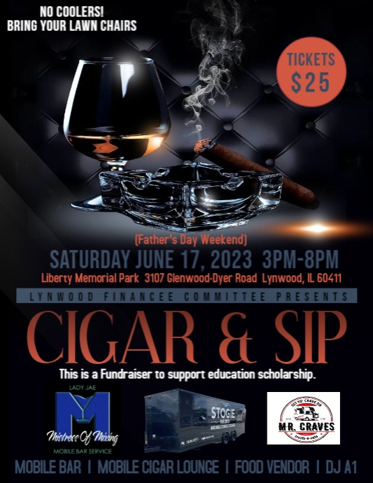 CIGAR & WHISKEY Flyer Template | PosterMyWall