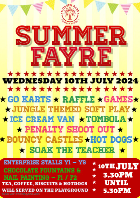 Summer Fayre Poster | PosterMyWall