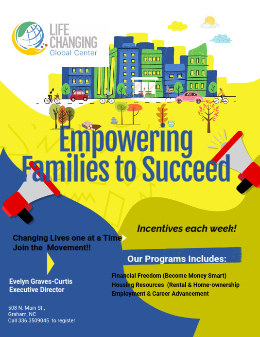 Empowering Families Meeting Flyer | PosterMyWall