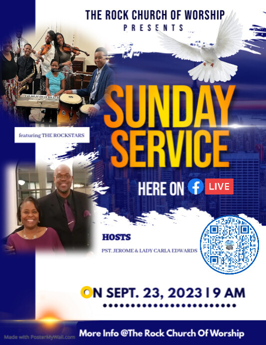 9/23/2023 Sunday Rock | PosterMyWall