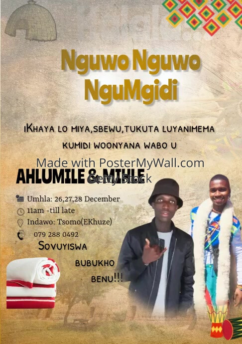 Umgidi Poster | PosterMyWall