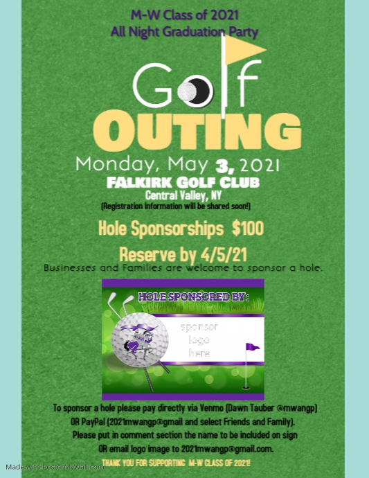 Golf hole sponsor flyer | PosterMyWall