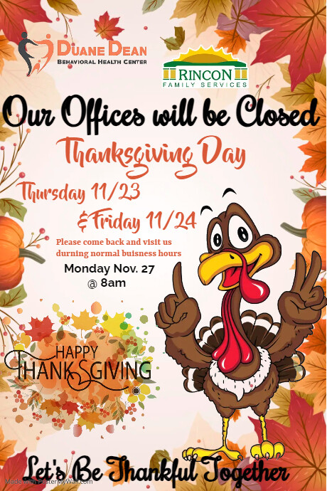 thanks giving poster (1) | PosterMyWall