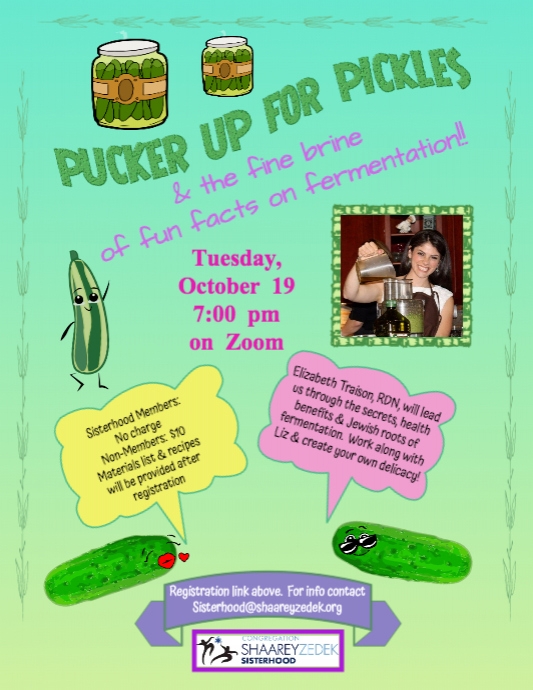 Pickling Poster 10/19/21 | PosterMyWall