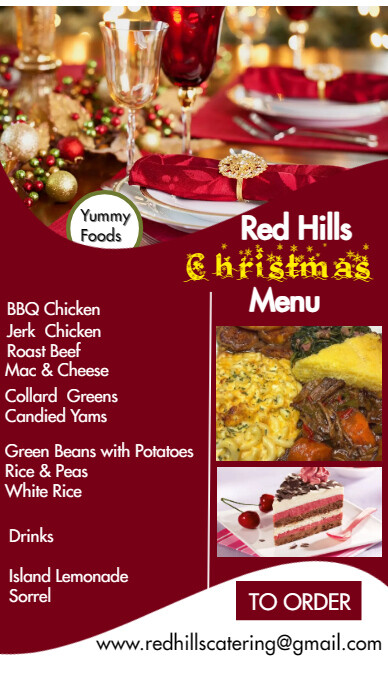 Christmas Menu | PosterMyWall