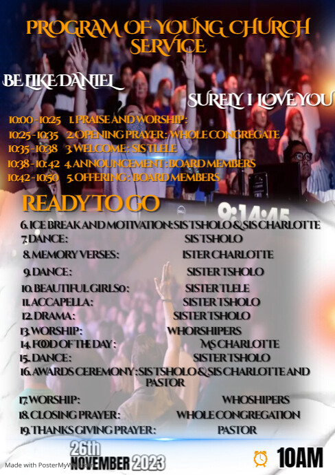 SUNDAY Church Flyer (1) | PosterMyWall