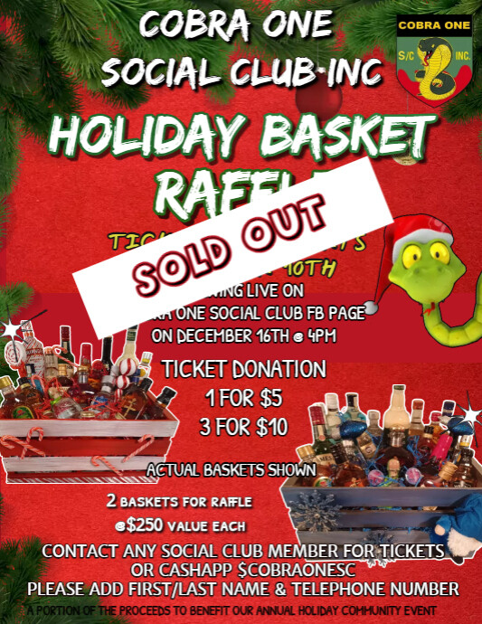 Christmas Baskets 2021 Post Template | PosterMyWall