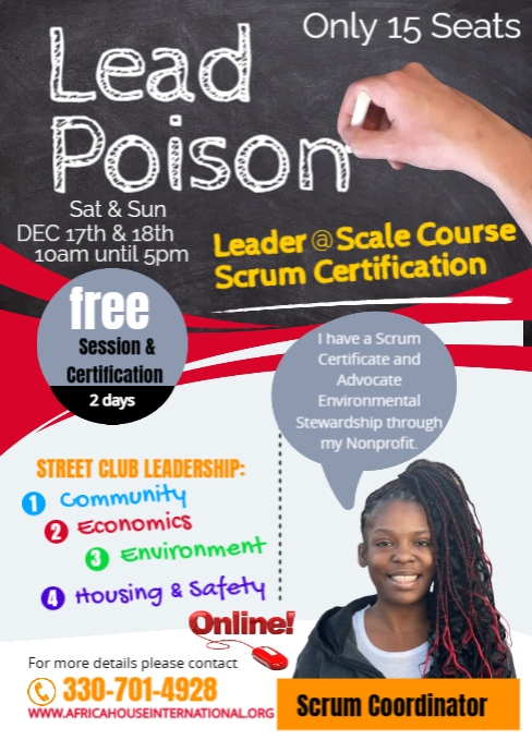 Scrum Master Flyer | PosterMyWall