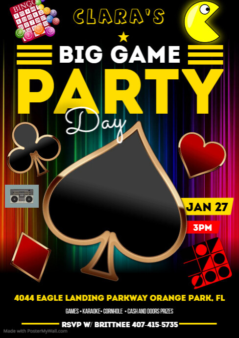 GAME NIGHT POSTER | PosterMyWall