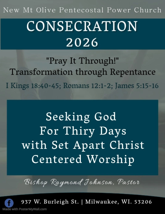 EL Revival for January Consecration 2024 | PosterMyWall