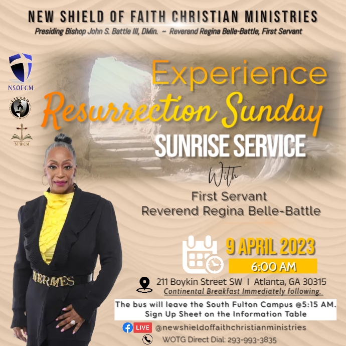 STW_Sunrise Service 2023 | PosterMyWall