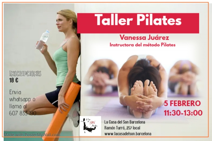 Copy of pilates classes | PosterMyWall