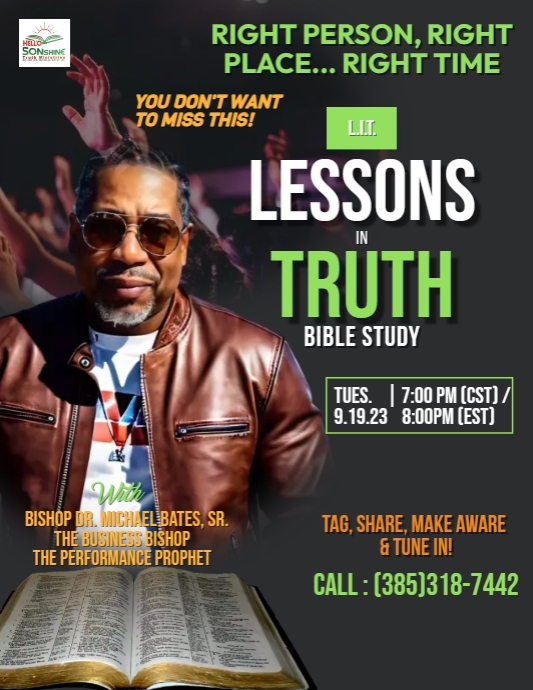 LESSONS IN TRUTH BIBLE STUDY_RIGHT PERSON_RIGHT PLACE_RIGHT TIME ...