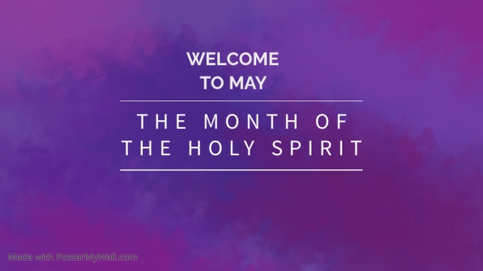 Purple Welcome Church Template | PosterMyWall