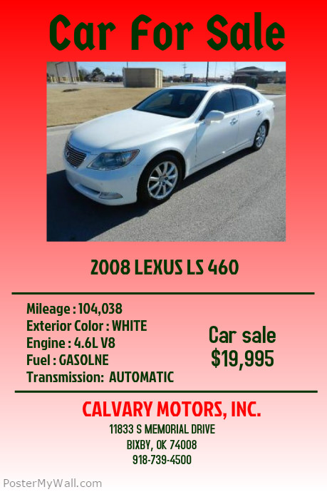 CAR FOR SALE | PosterMyWall