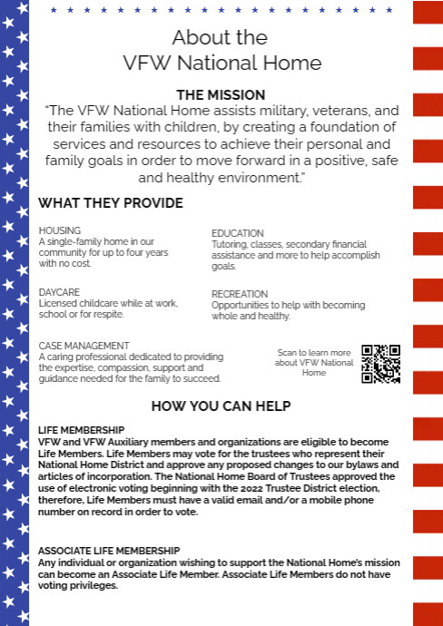 Support the National Home2 | PosterMyWall