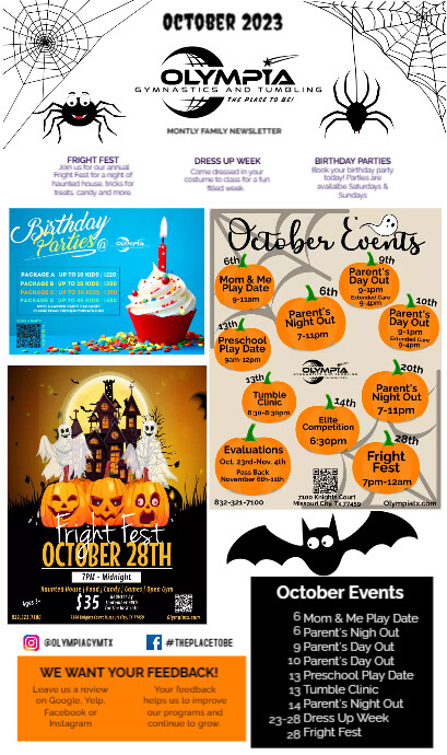 October Newsletter (1) | PosterMyWall