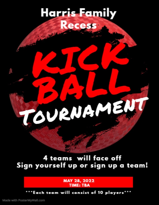 Copy of Kickball Game Flyer Design Template | PosterMyWall