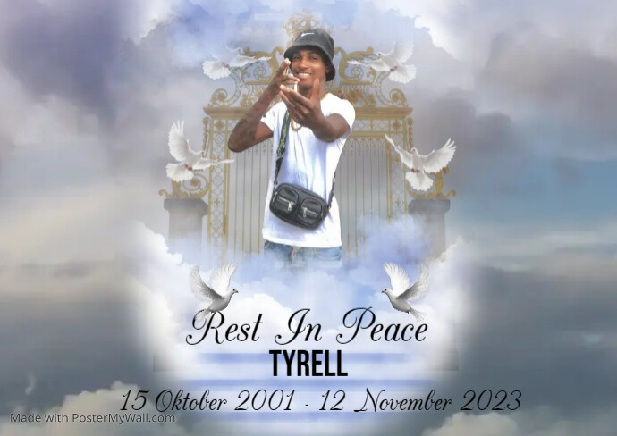 Heaven Funeral Rest In Peace | PosterMyWall