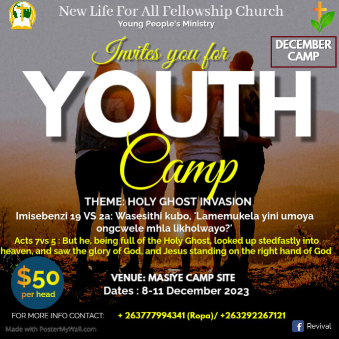 Youth camp poster | PosterMyWall