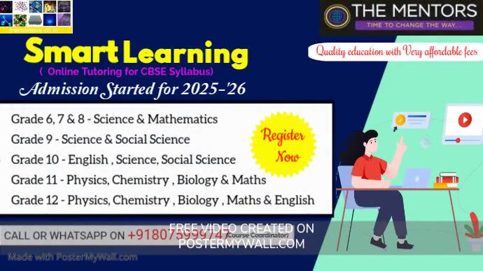 Online Tuition Ad (1) | PosterMyWall