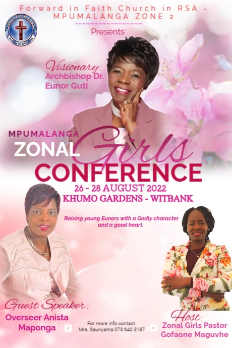 Girls Conference | PosterMyWall