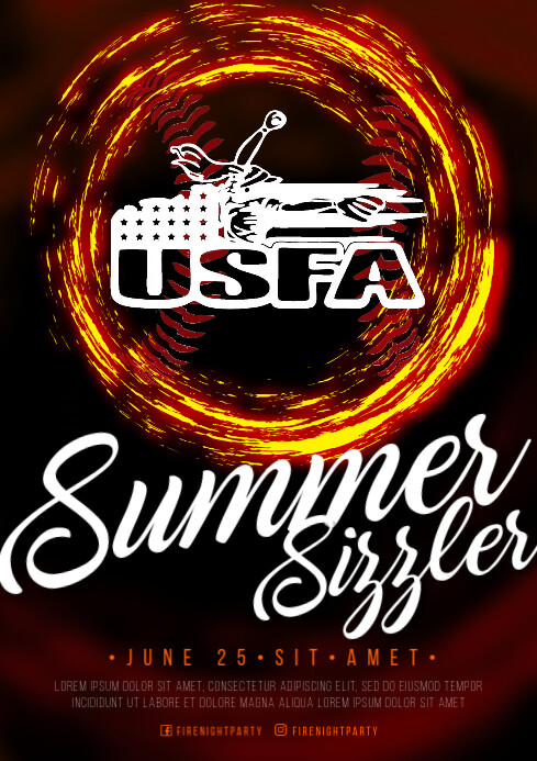 Summer Sizzler | PosterMyWall