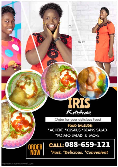 Nigerian soup restaurant flyer | PosterMyWall